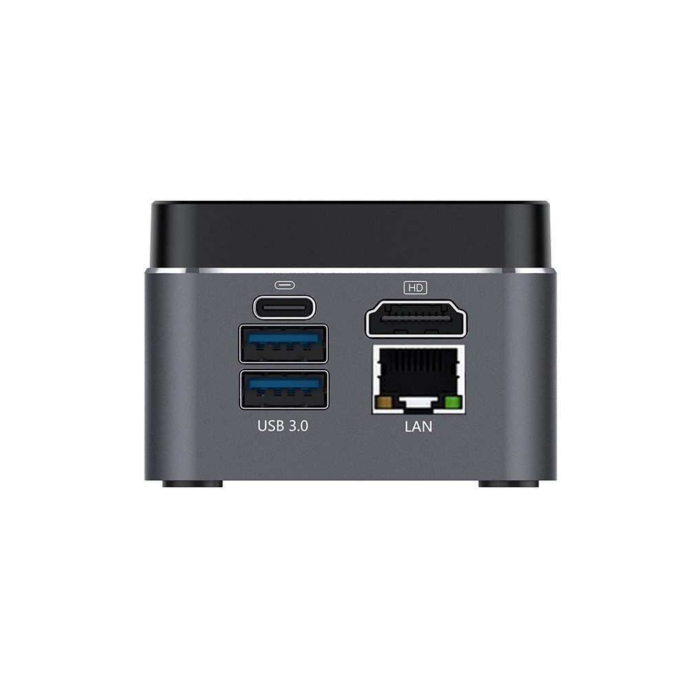 M1T Mini PC With LAN Port Celeron J4125 Win10 Win11 Linux 8G 128G256G512GIT USB3.0 BT4.2 Dual ...