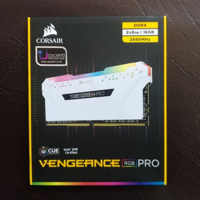 Ram RGB Corsair Vengeance Pro White DDR4 2666Mhz 16gb (8gbx2) - the ...
