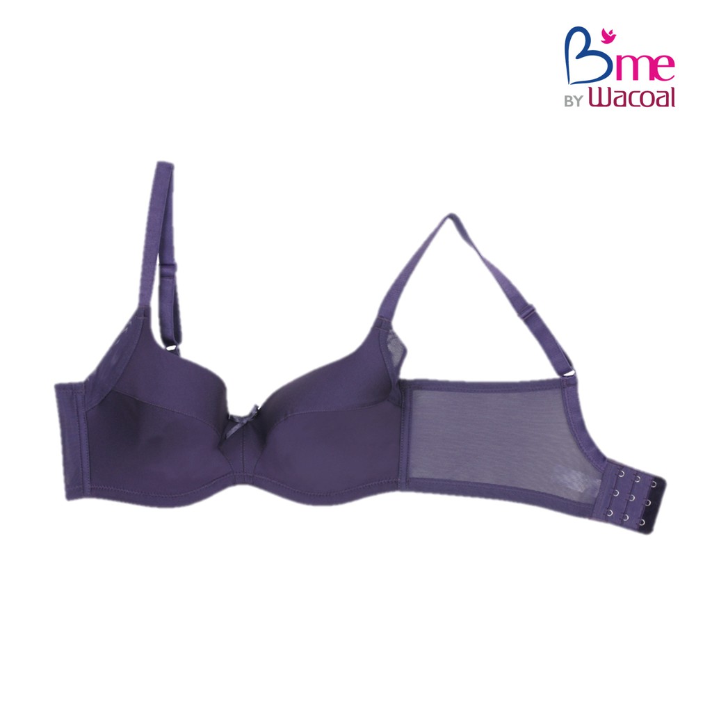 Bme เสื้อชั้นใน รุ่น ME1C82 สีม่วง สีน้ำเงิน สีน้ำตาลกลาง - bmebywacoal - ThaiPick