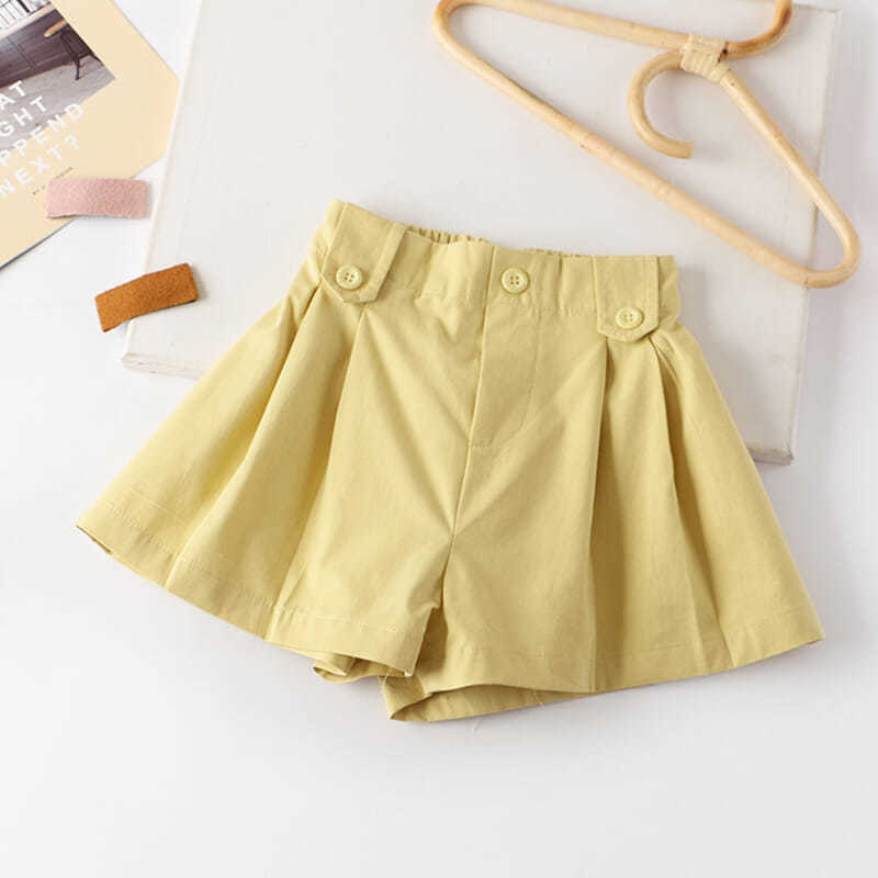 แพงกว่า แต่ดีกว่ากางเกงขาสั้นลําลองสําหรับเด็กผู้หญิงผ้าฝ้ายทรงหลวม ...