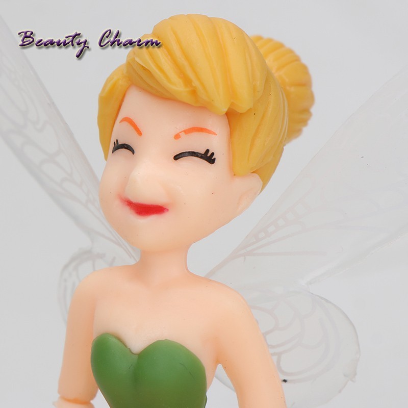 ฟิกเกอร์ 4-11 ซม Tinkerbell Fairy Action Figures 6 ชิ้น / ล็อต P6wY ...