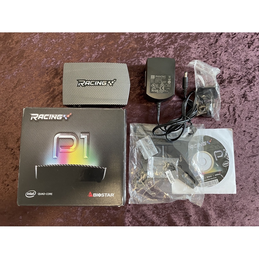 BIOSTAR Racing P1 Mini PC Intel Atom x5-Z8350 Quad-core up to 1.92GHz ...
