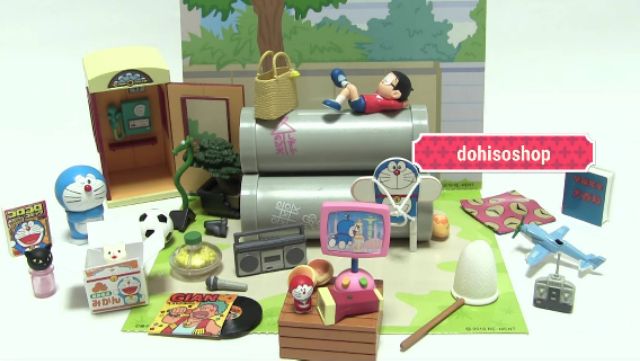 Re-ment Doraemonโดเรมอน เวลาว่างๆบนสนามเด็กเล่น ครบชุด ของใหม่ยังไม่แกะ ...