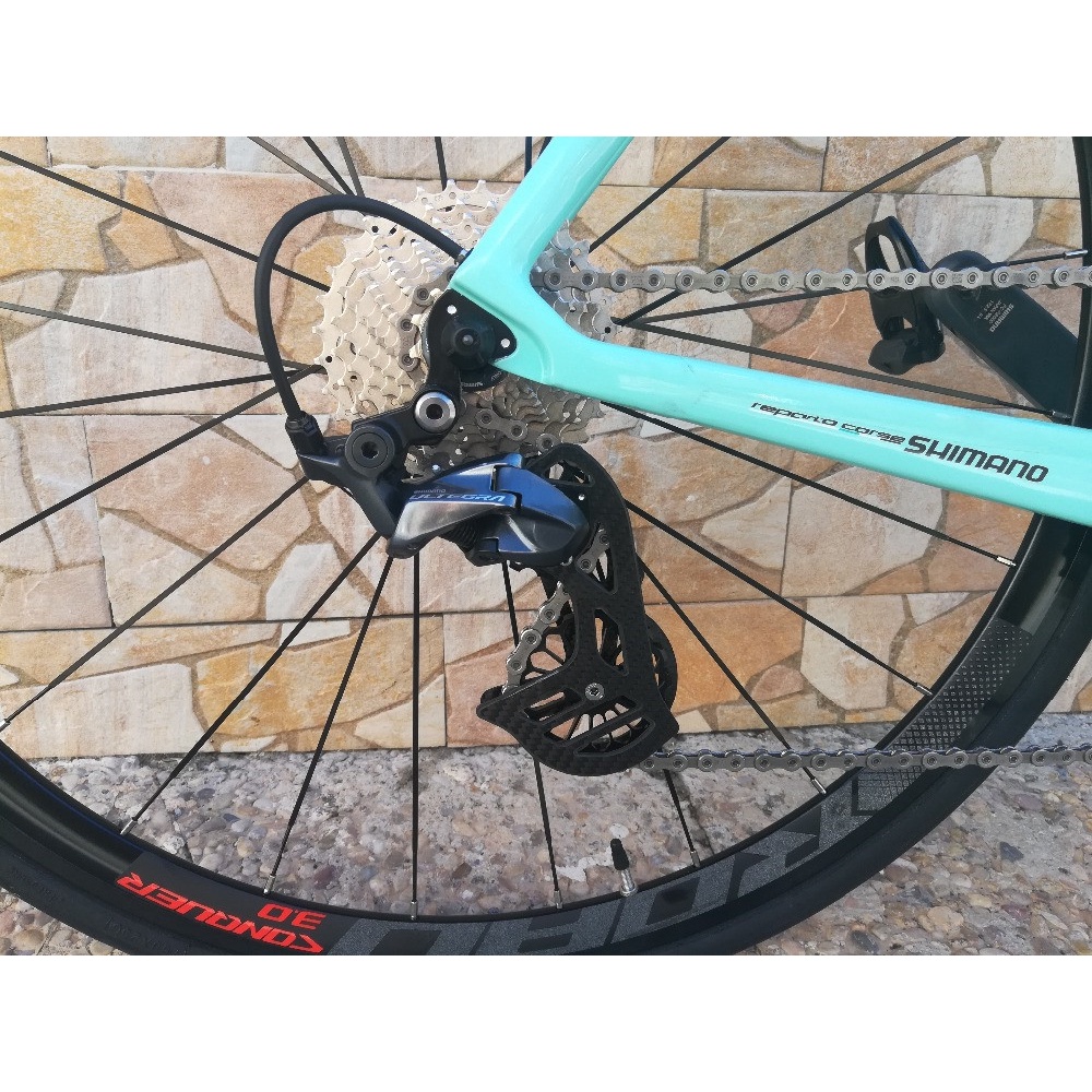 ให้ของขวัญSRAMขาตีนผี คาร์บอนไฟเบอร์ รองรับ SHIMANO R5800 R6800 R7000 ...