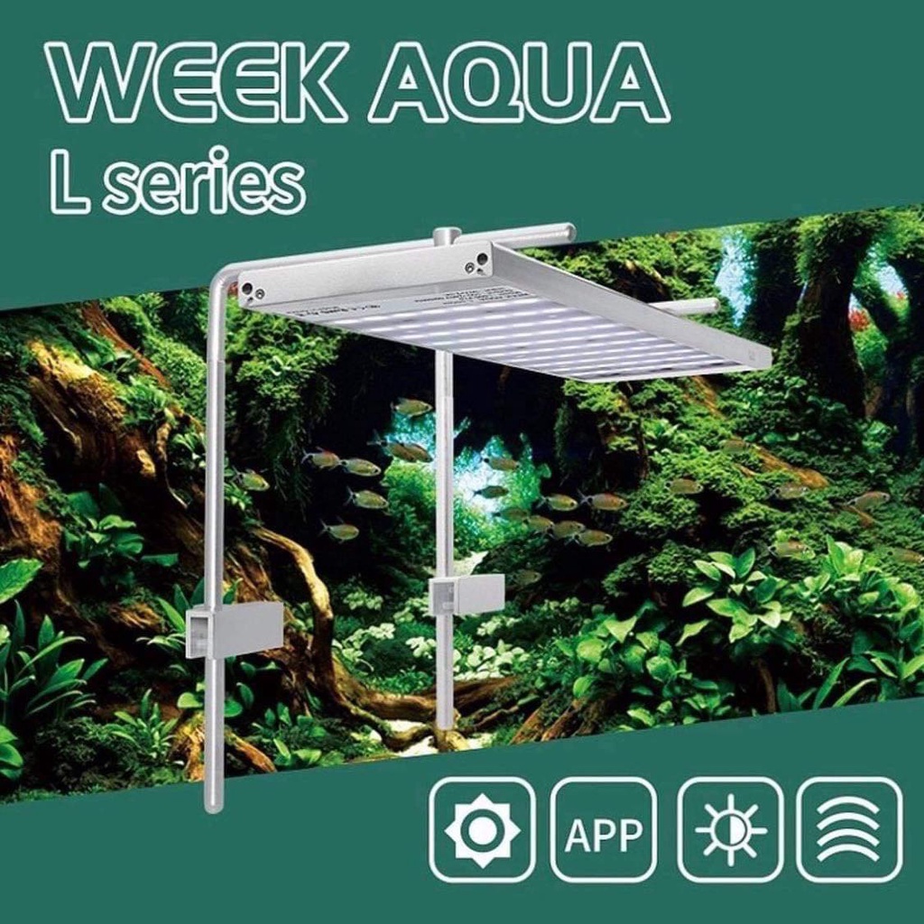 (พร้อมส่ง) WEEK AQUA L Series RGB LED ไฟตู้ไม้น้ำ ไฟเลี้ยงแคคตัส ไฟ ...