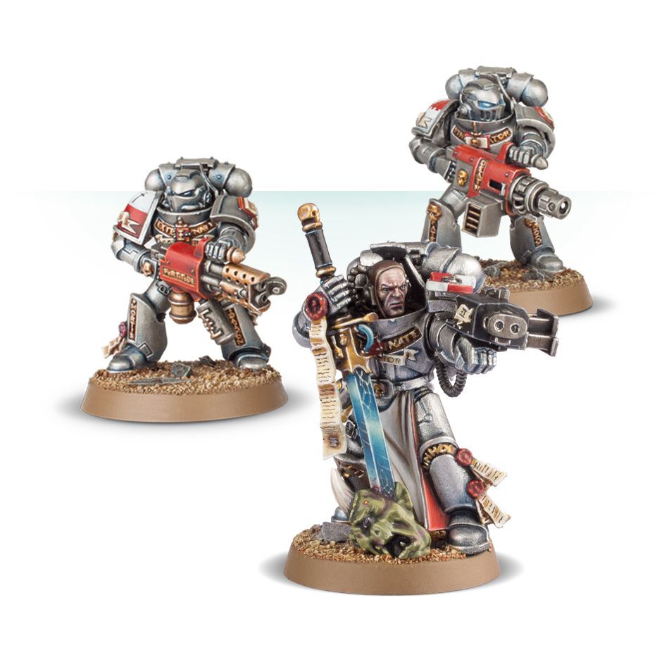 Warhammer 40000 Grey Knight Strike Squad Interceptor Squad Purgation ...