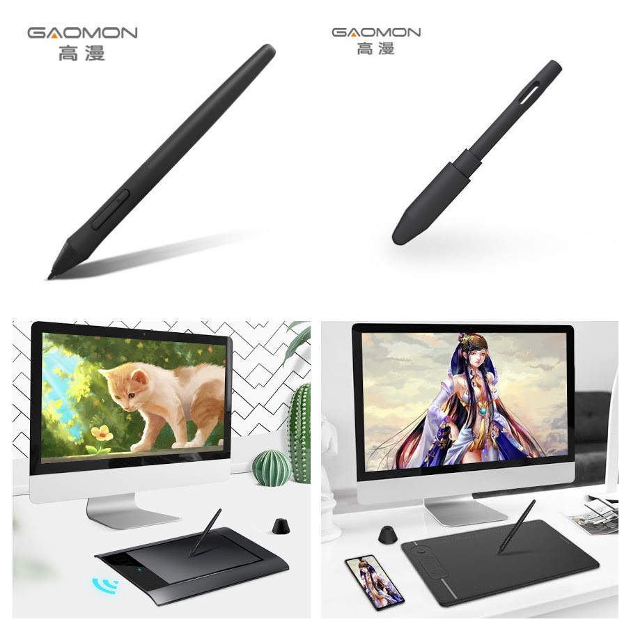 เมาส์ปากกา เม้าส์ปากกา GAOMON M6 WH850 Graphic Pen Tablet Drawing Board ...