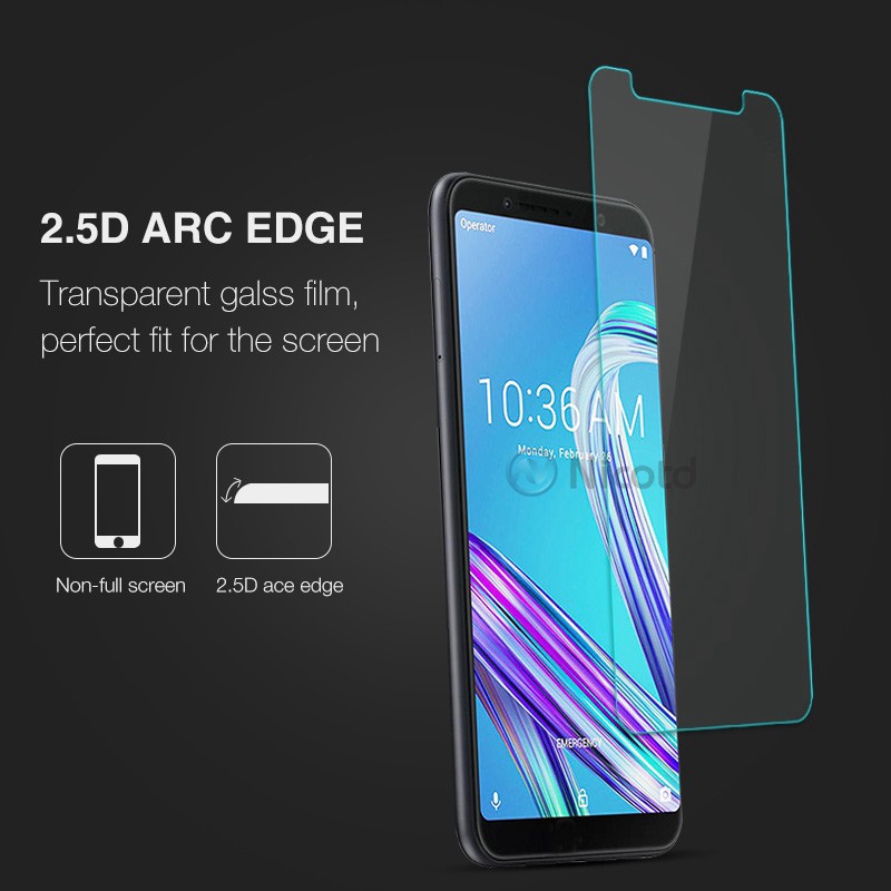 Asus Zenfone Max Pro (M1) ZB602KL กระจกนิรภัย 2.5D HD ป้องกันหน้าจอใส - nicotd.th - ThaiPick