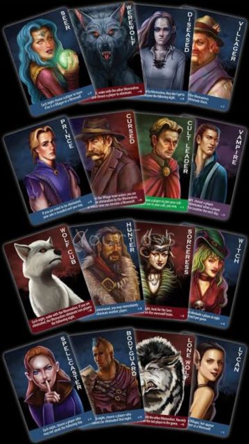 Ultimate Werewolf : Deluxe Edition Board Game (ภาษาอังกฤษ) - บอร์ดเกม ...