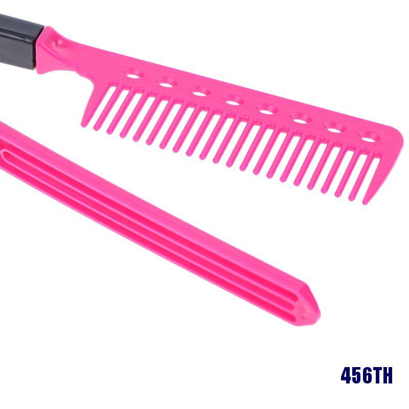 [COD]1X Straight Hair Comb Brush Tool For Dry Iron Hair Curl to ...