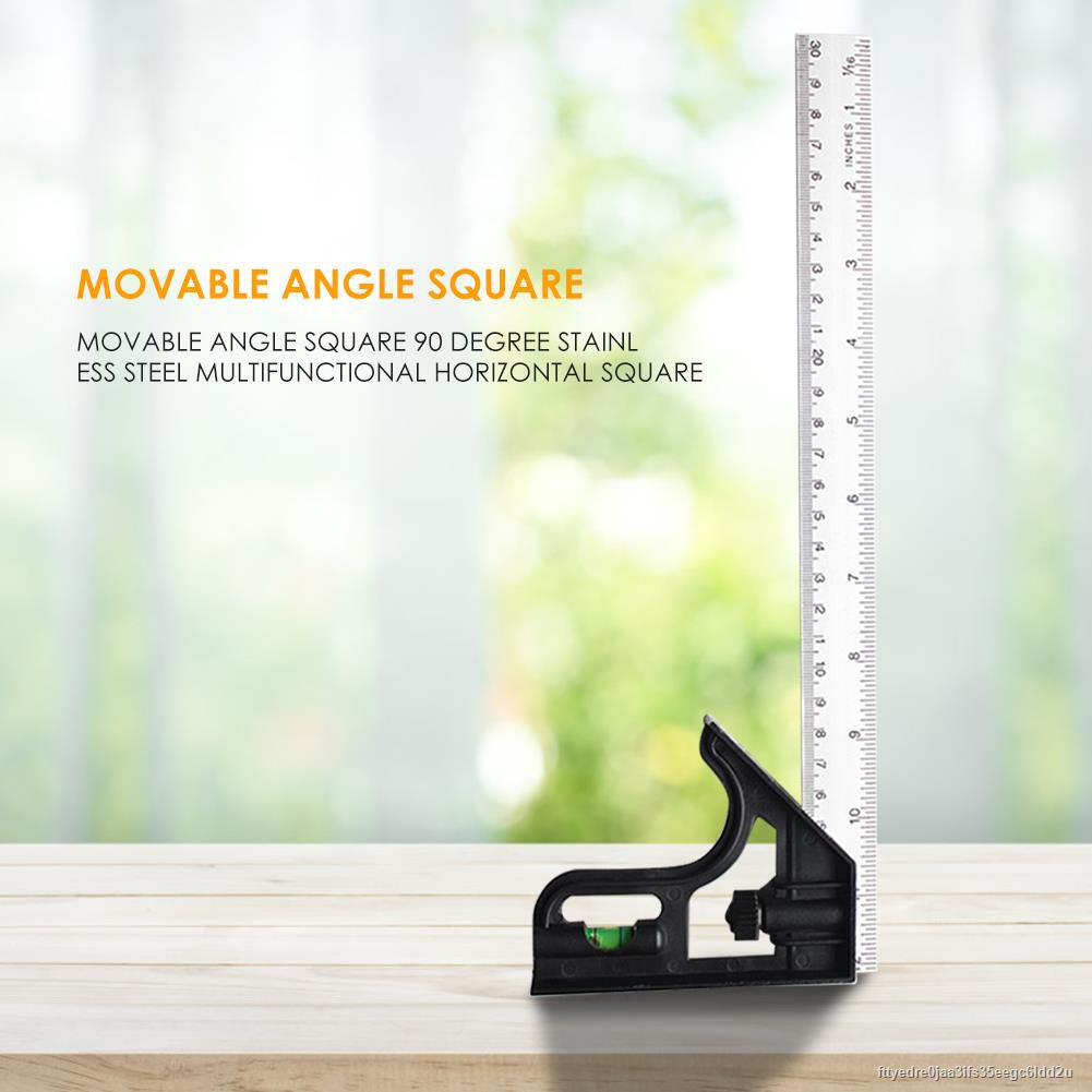 7inch Triangle Rule 90 Degree Thickening Angle Rule Aluminum Alloy ...