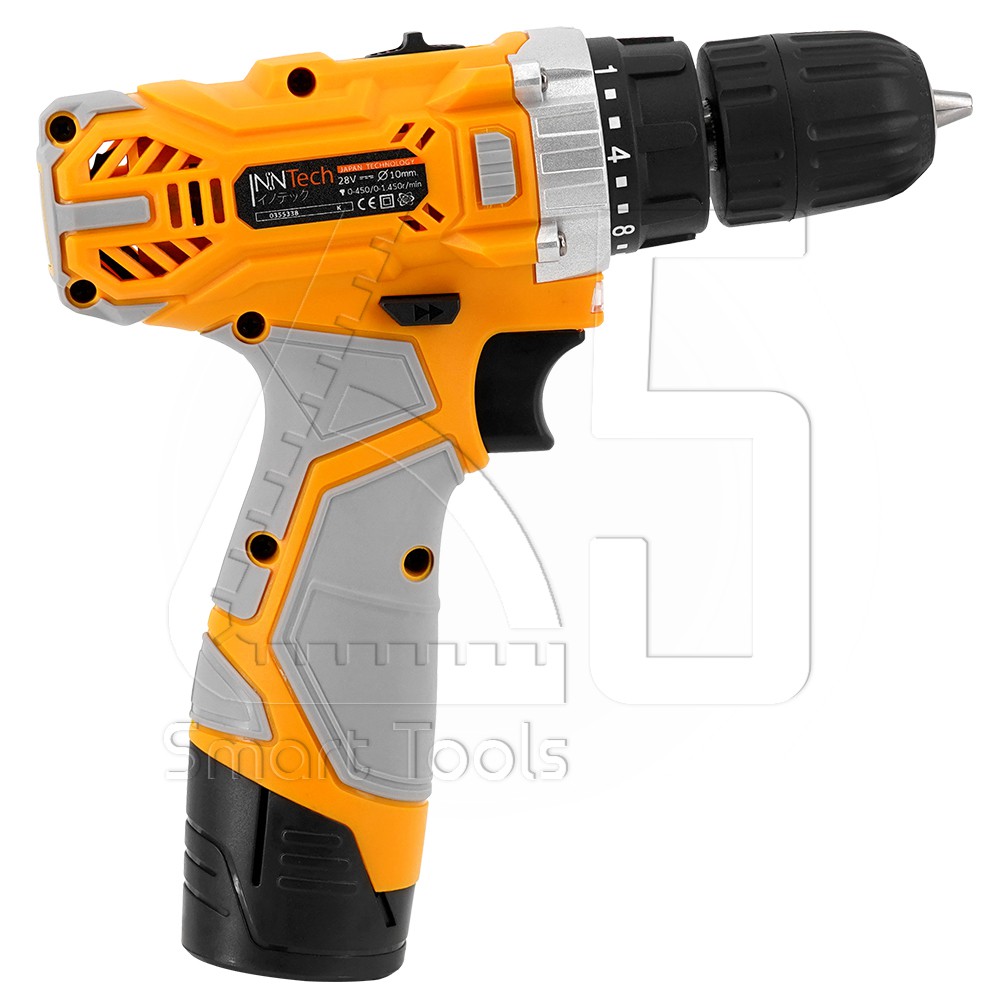 InnTech สว่านไร้สาย สว่าน 28V 2 ระบบ รุ่น PRO-S-28V ปรับสปีดได้ สำหรับเจาะไม้ เหล็ก ขันน็อตสกรู ...