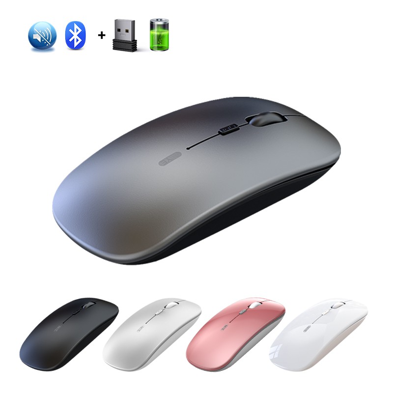เมาส์ Niye Wireless Mouse Comuter Bluetooth Mouse Silent C Mause ...