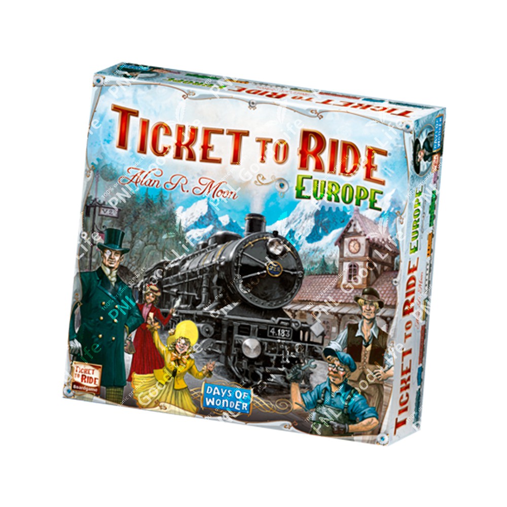 Ticket to Ride Board Game บอร์ดเกม เกมต่อรถไฟ (ภาษาอังกฤษ) - klinsc ...