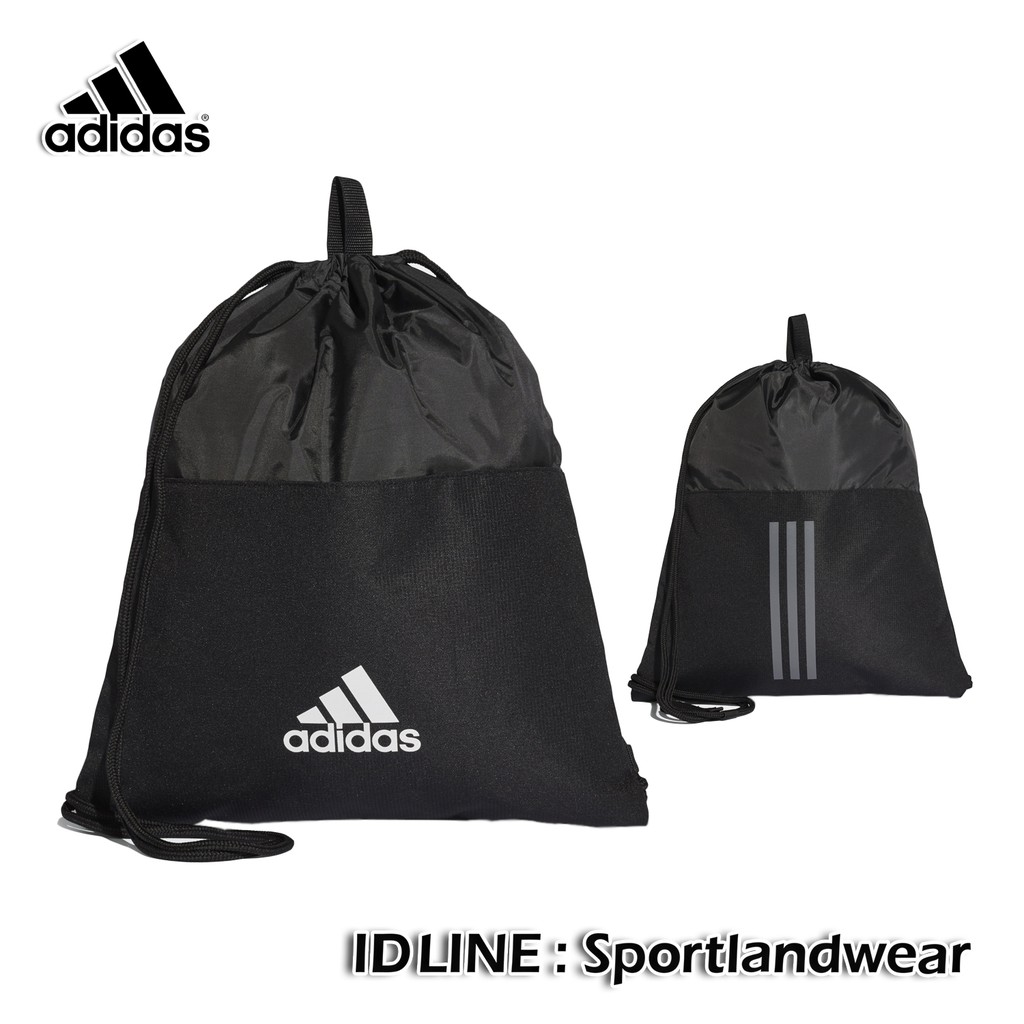 Adidas กระเป๋า TR Gymbag 3-Stripes CF3286 BK(650) | Shopee Thailand