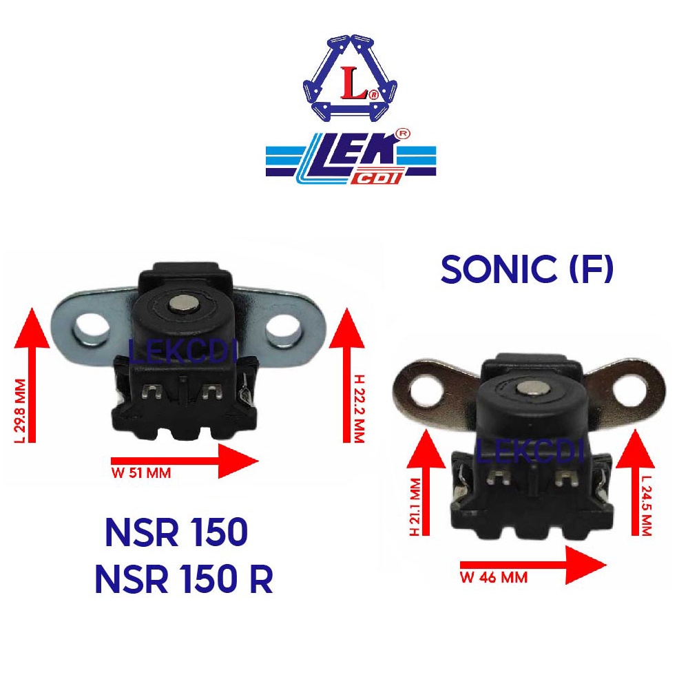 พัลเซอร์คอยล์ TENA ,DASH แดช ,LS, DREAM NEW ,NSR ,SONIC ,WAVE 110 / 125 ,WAVE 100 S, Z ,DREAM 99 ...