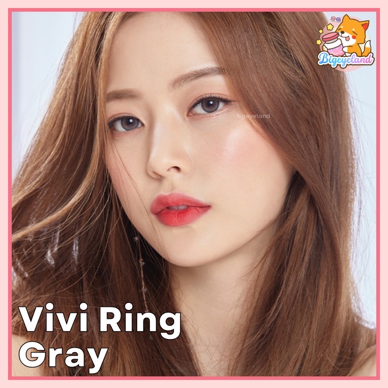 คอนแทคเลนส์ Vivi Ring Brown Choco Gray (GAEzZ Secret Sweety Soft) ขนาด ...