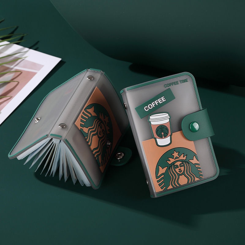 New Starbucks Card Holder Coin Purse Soft Silicone Cute Pattern Card ...
