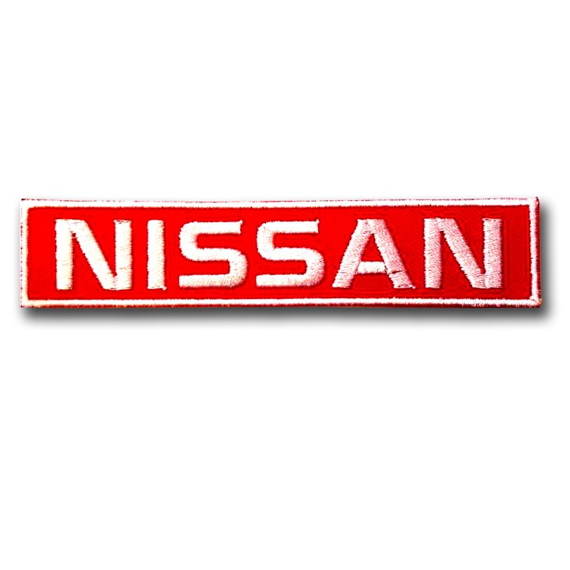 อาร์ม ตัวรีด อาร์มติดเสื้อ รถ ลาย โลโก้ ตรา รถยนต์ Nissan Patch นิสสัน ...