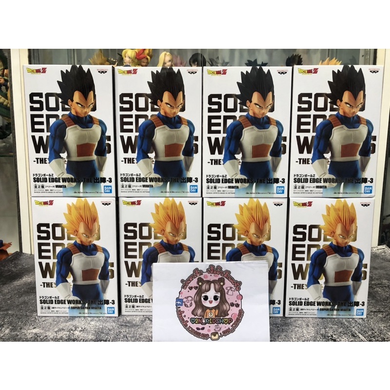 In Stock(พร้อมส่ง) DRAGON BALL Z SOLID EDGE WORKS vol.4 VEGITA โมเดล ...