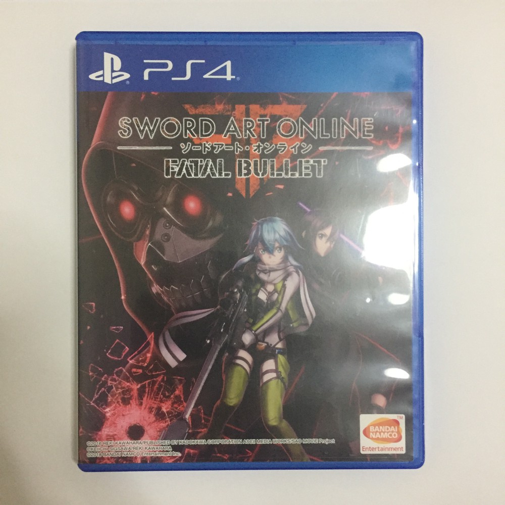Sword Art Online Fatal Bullet แผ่นเกม PS4 มือสอง โซน 3 (Asia) ภาษา ...