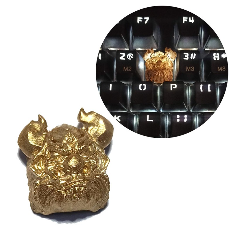 Handmade Customized OEM R4 Profile Resin Keycap Backlit Keycap Horns ...