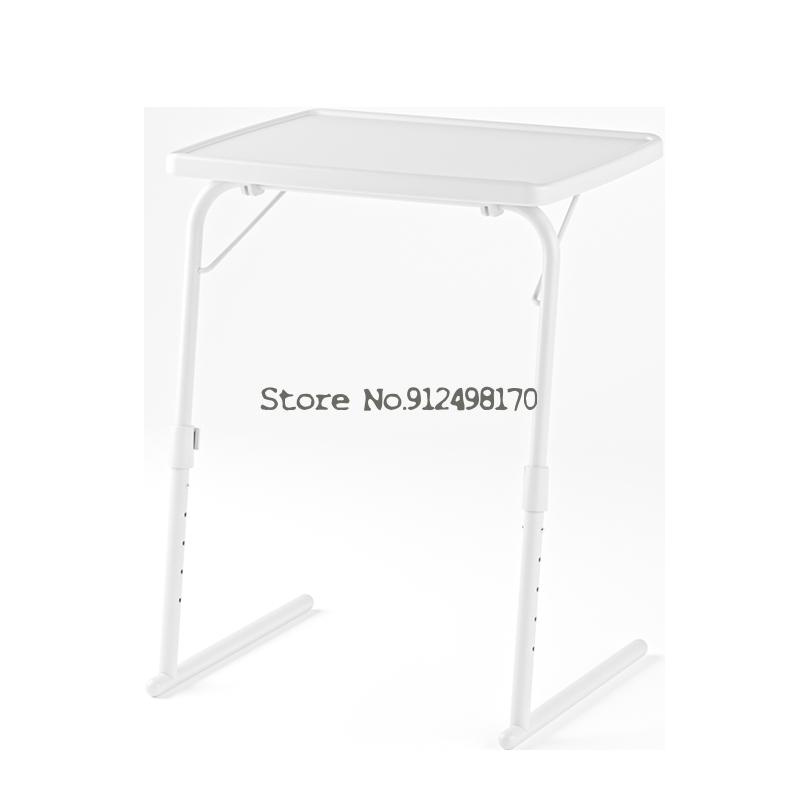 Movable lifting bedside table simple desk simple home student bed ...