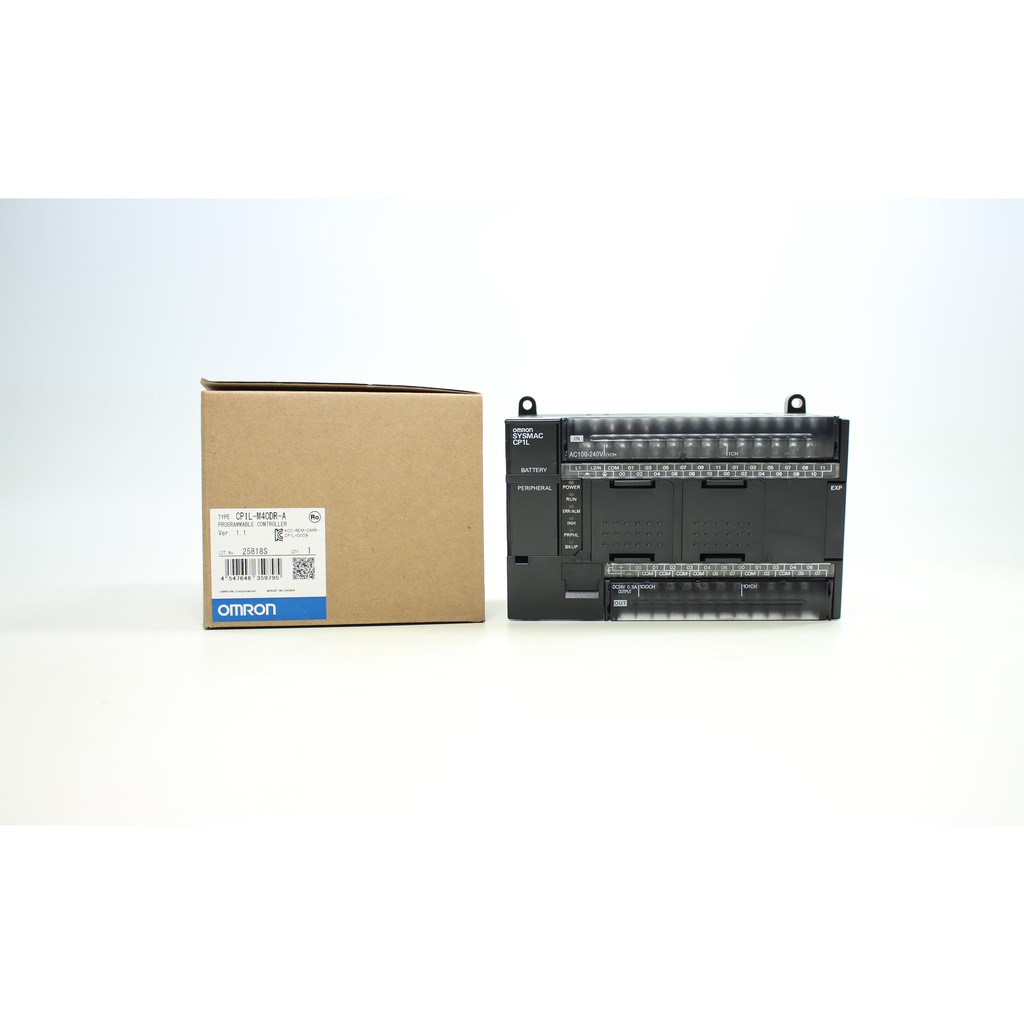 CP1L-M40DR-A OMRON PLC Omron CP1L PLC CPU - 24 (DC) Inputs, 16 (Relay) Outputs, Relay, For Use ...
