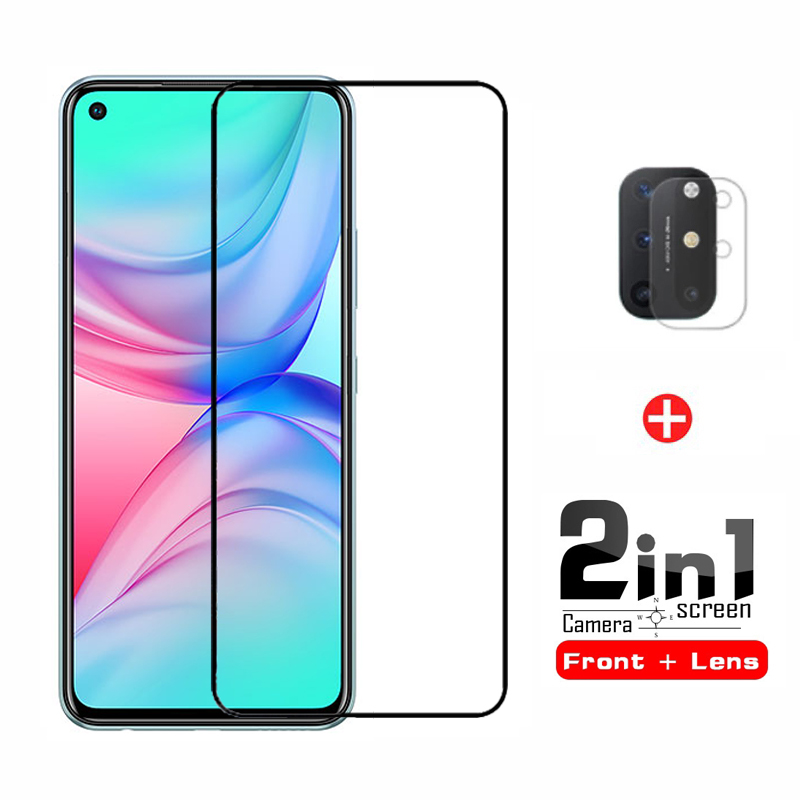 Infinix Note 7 Lite Hot 8 9 Play Tempered Glass Full Coverage Glass ...