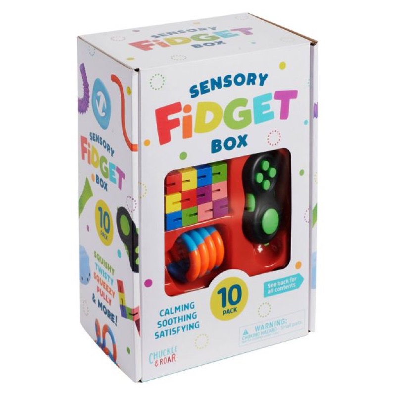 (ของแท้100) Chuckle Roar Sensory Fidget Box 10pk - cosme_beautyshopp ...