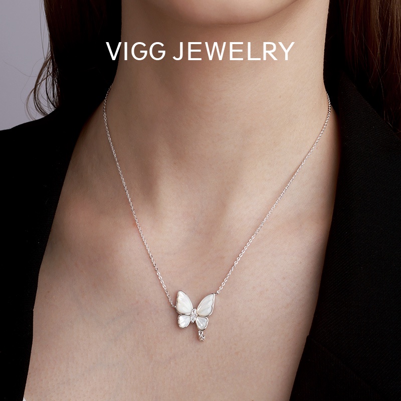 VIGG Dream สร้อยคอผีเสื้อ 2022 ใหม่ผู้หญิงอินเทรนด์เงินสเตอร์ลิงไหปลา ...