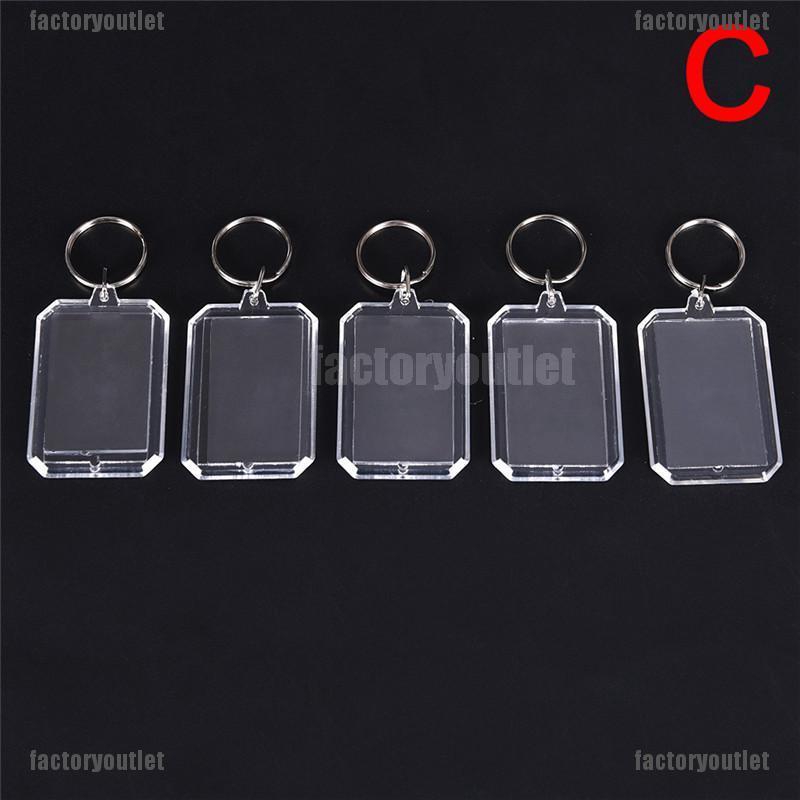 Foth กรอบรูปอะคริลิค ทรงสี่เหลี่ยม DIY 5 ชิ้น - factoryoutlet.th - ThaiPick