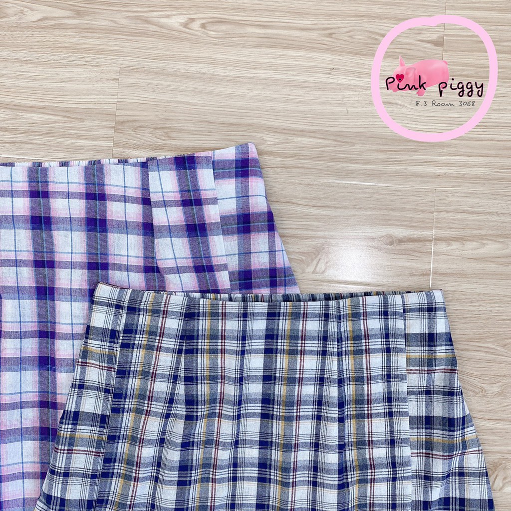 กระโปรงลายสก๊อต กระโปรงแฟชั่นเกาหลี สุดฮิต - bowy.tnp - ThaiPick