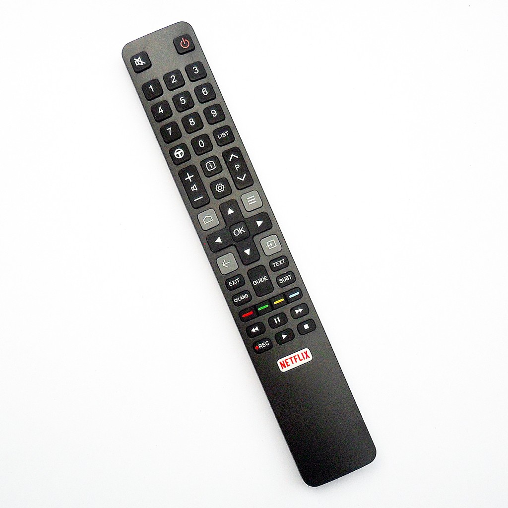 รีโมทใช้กับทีซีแอล สมาร์ททีวี มีปุ่ม NETFLIX , Remote for TCL Smart TV ...