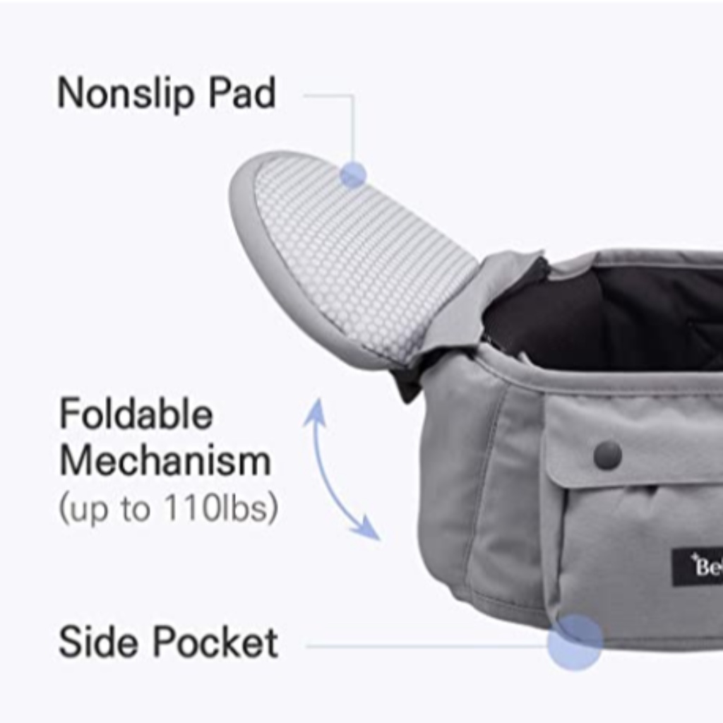 Bebefit Light Portable Foldable Hip Seat Baby Carrier Bebefit เป้อุ้ม ...