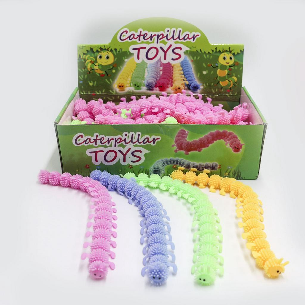 16 Knots Caterpillar Relieves Stress Toy Physiotherapy Releases Stress ...
