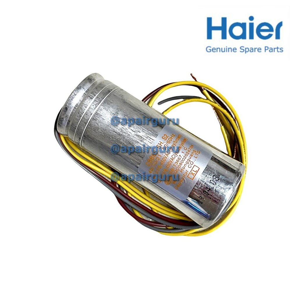 Haier Candy (รหัสสินค้า 0530057535) CAPACITOR 4 uf 13 uf คาปาซิเตอร์ ...