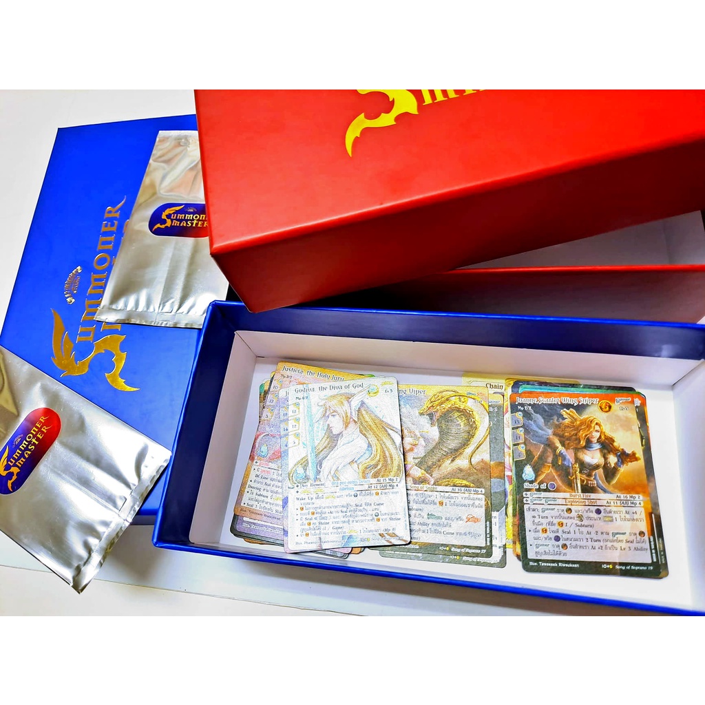 SMN Summoner Master Card Storage - กล่องเก็บการ์ด ขนาดกลาง จุได้ 1000 ...