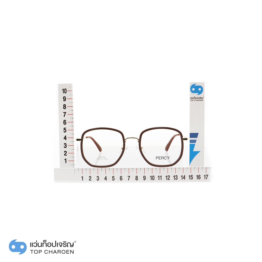 PERCY แว่นสายตาทรงIrregular K0009-C5 size 52 By ท็อปเจริญ - topcharoen ...