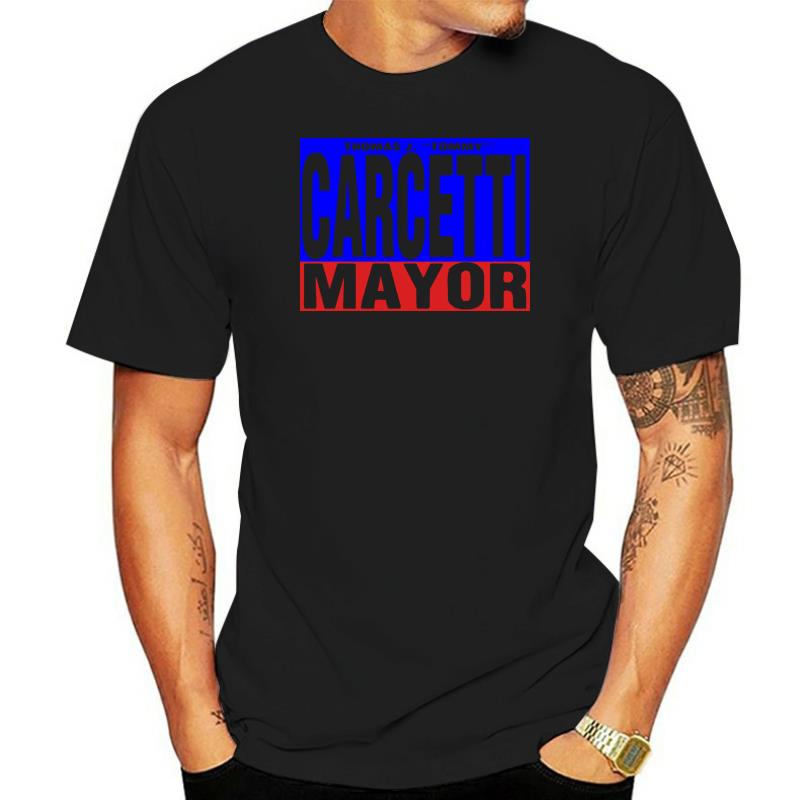 เสื้อยืดลําลอง ผ้าฝ้าย 100 แขนสั้น คอกลม พิมพ์ลาย Carcetti Mayor The ...