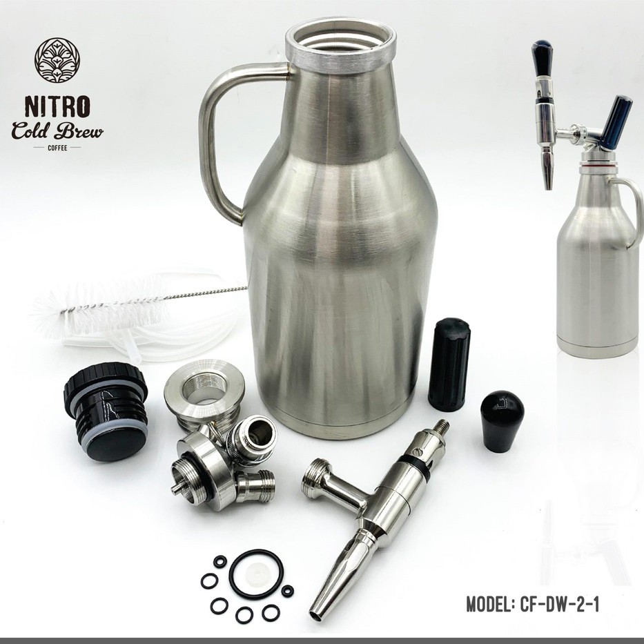 Ratika Mini Nitro set 2 liter CF-DW-2-1 Nitro Cold Brew Coffee Maker ...