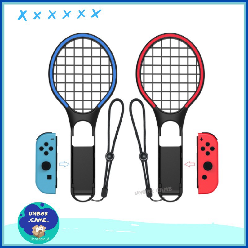 Tennis Racket for Nintendo Switch (Dobe) - j43pfwu6ju - ThaiPick