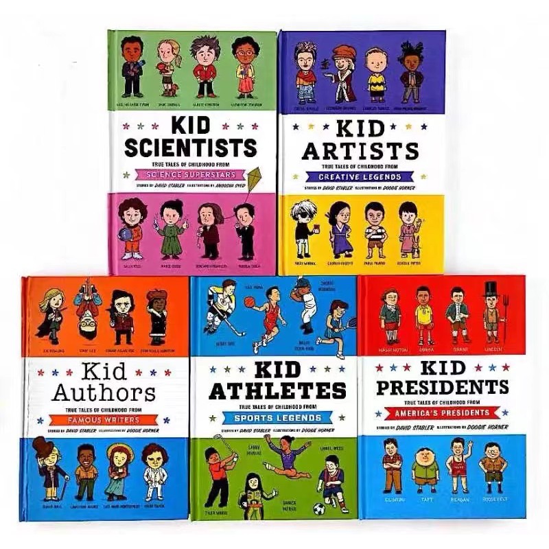 True Tales of Childhood from Science Superstars (Kid Legends) 5 Books ...