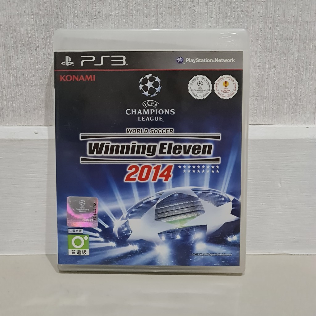 {ENGLISH} PS3 Winning 14 2014 PS3 วินนิ่ง แผ่นสภาพดี playstation play ...