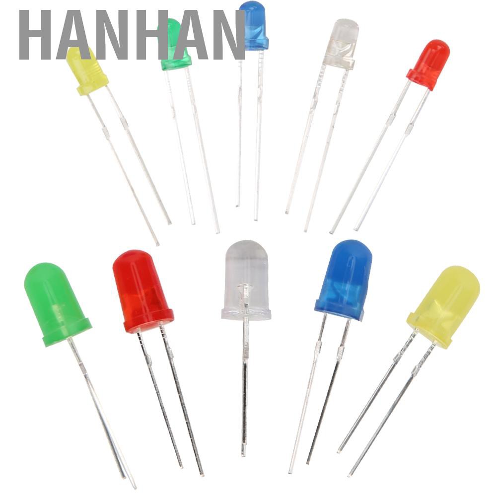 Hanhan ไดโอดเปล่งแสง Led 3 มม . 5 มม . 300 ชิ้น / ชุด - hanhan.th - ThaiPick