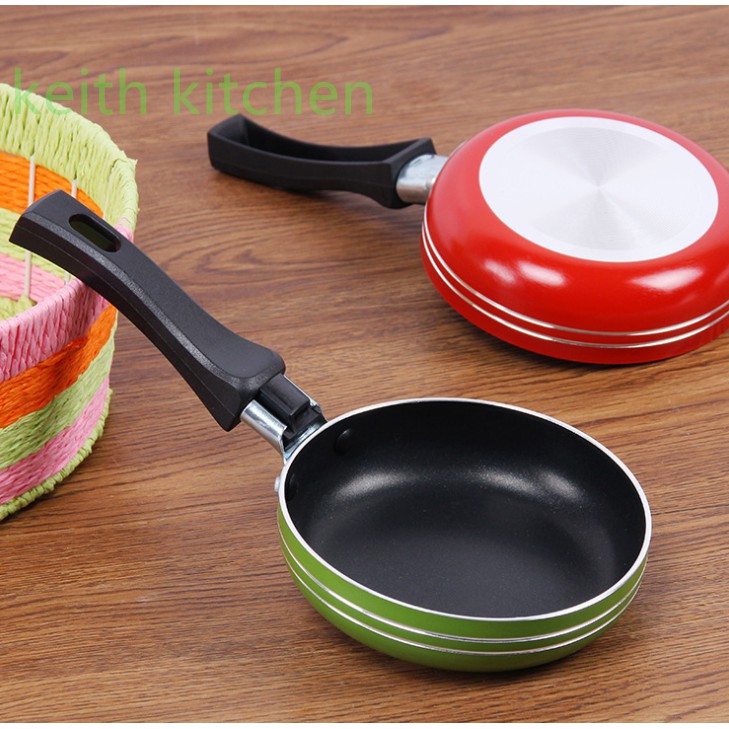 12cm Mini Non-Stick Frying pan Omelette Egg Fry Pan Kitchen Kuali Dapur ...