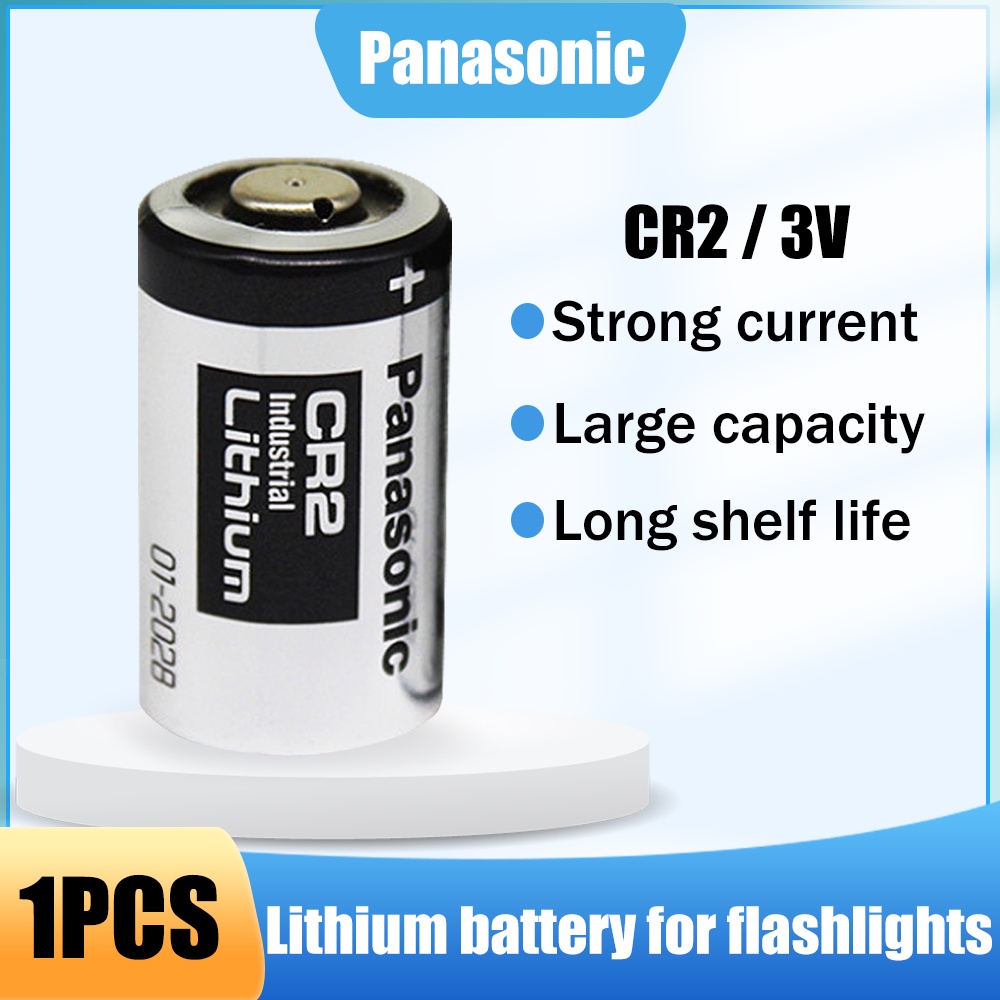 พานาโซนิคanasonic CR2 CR15H270 DLCR2 ELCR2 3V 850mAh Lithium Battery For Digital Camera ...