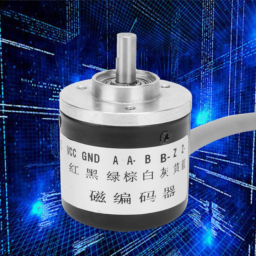 38mm Magnetic Encoder 1024 Pulses Incremental Rotary Encoder DC5-24V ...