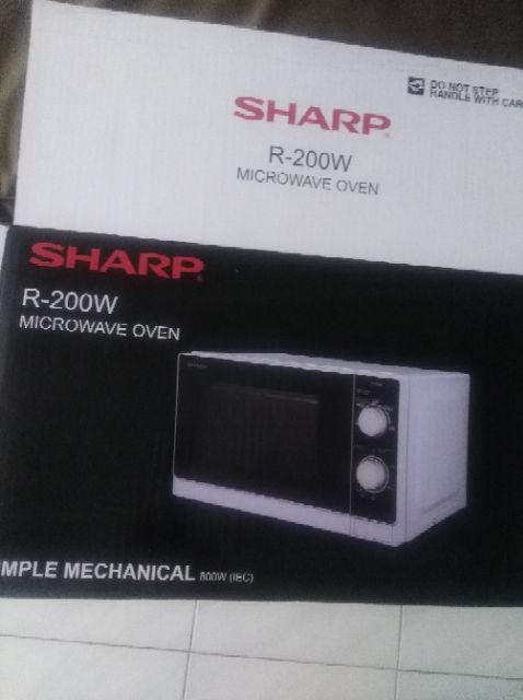 SHARP ไมโครเวฟ 20 ลิตร รุ่น R200W | Shopee Thailand