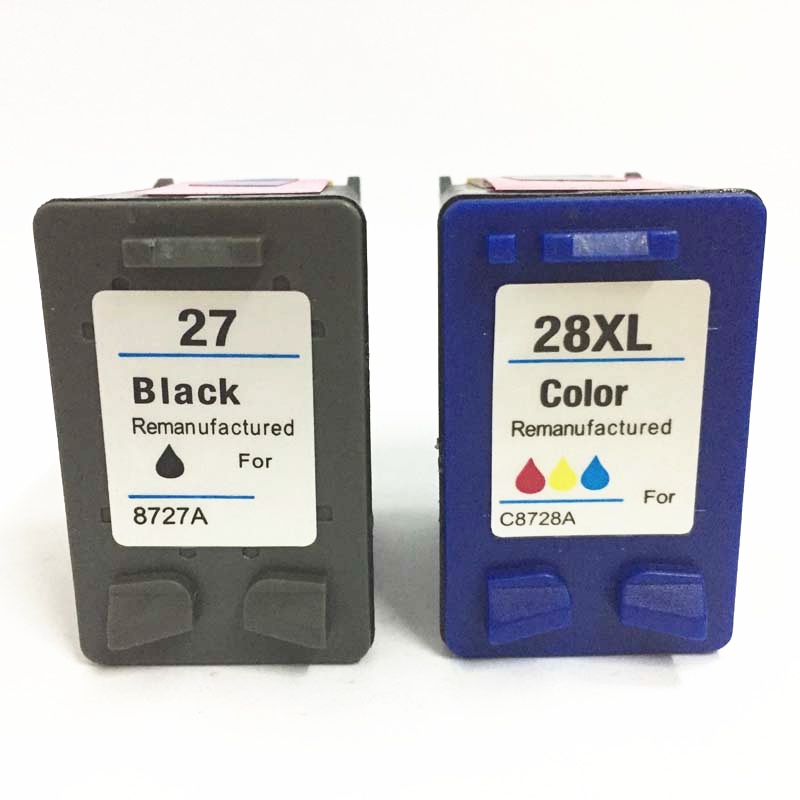 einkshop 27XL 28XL Ink Cartridge for HP cartridge hp 27 28 Deskjet 3320 ...